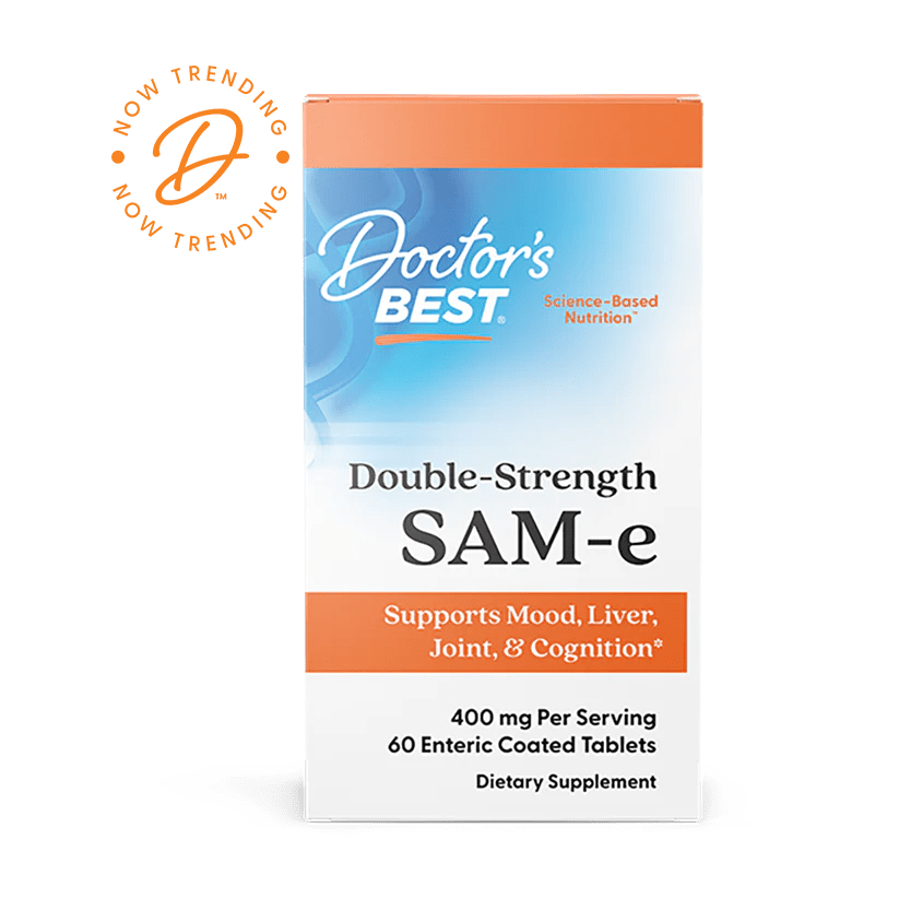 SAM-e, 400mg 60 Enteric Coated Tablets - Doctor's Best – Nature's Balance