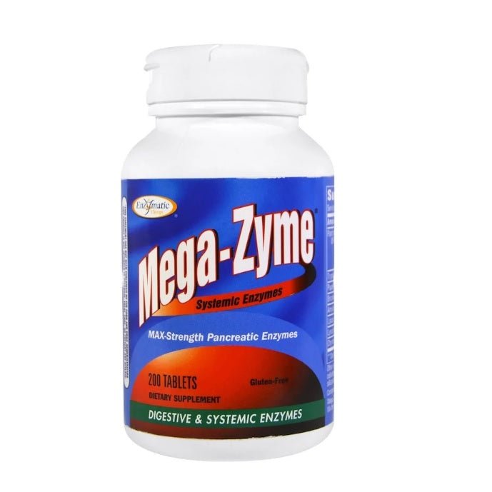 Enzymatic Therapy Mega-Zyme, 200 Tablets – Nature's Balance