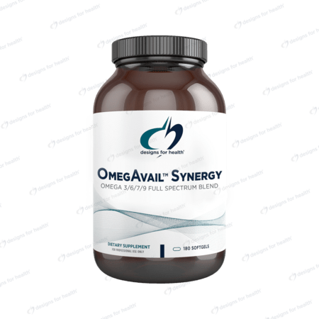 OmegAvail Synergy (180 Capsules) - Designs for Health – Nature's Balance