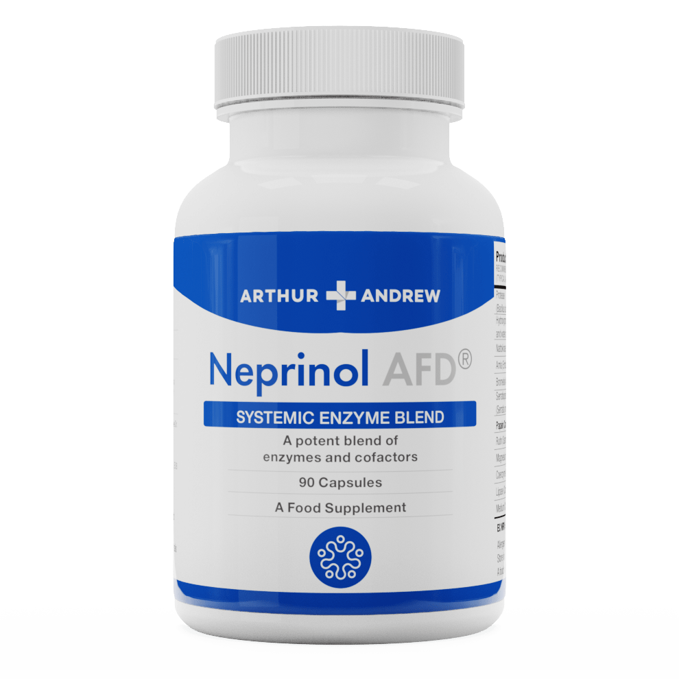 Neprinol AFD (Systemic Enzyme Blend) 90 capsules Arthur Andrew Medical ...