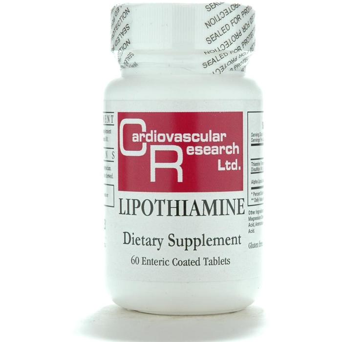 Ecological Formulas Lipothiamine - 60 Enteric Coated Tablets – Nature's ...
