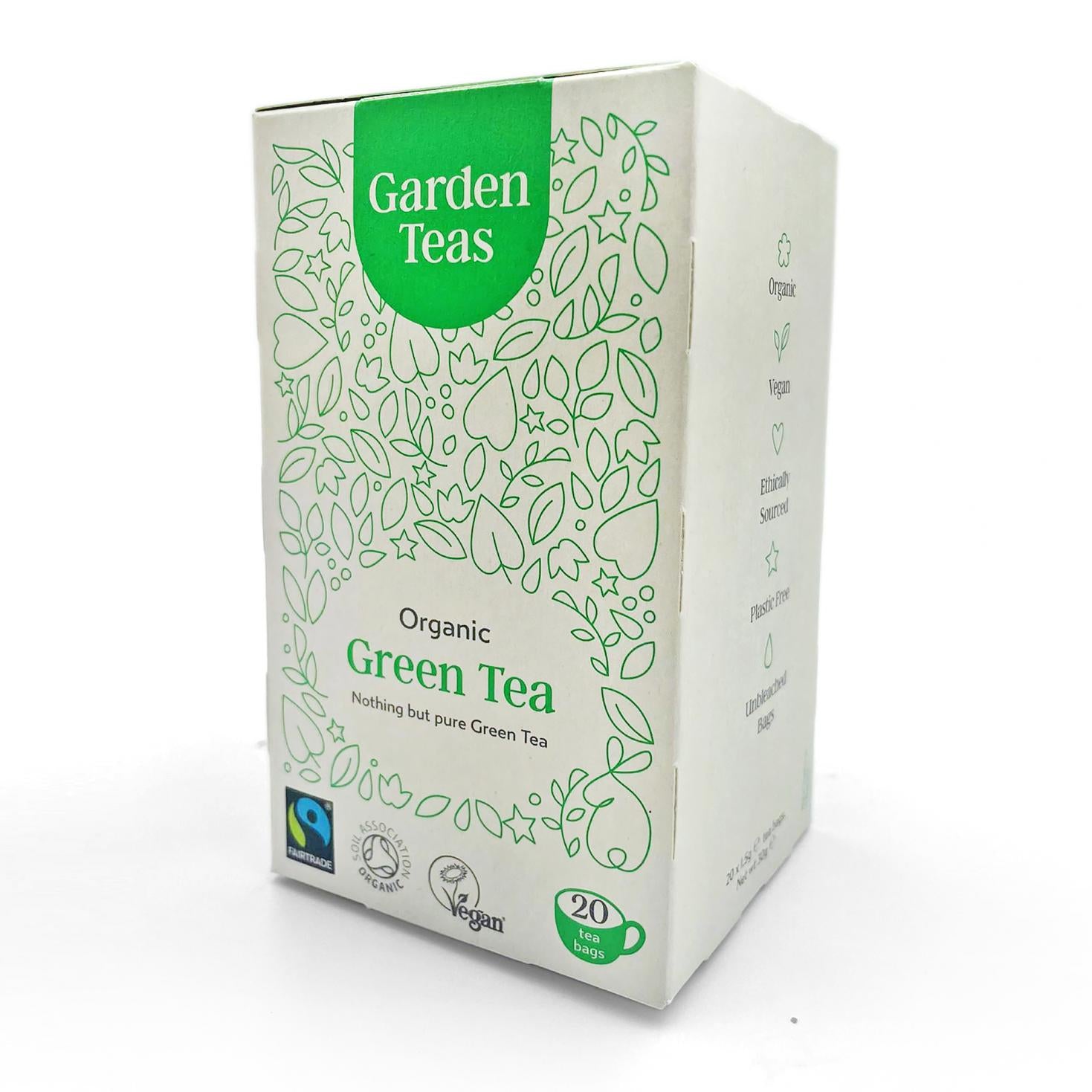 Garden Teas Organic Fairtrade Green Tea 20 Teabags – Nature's Balance