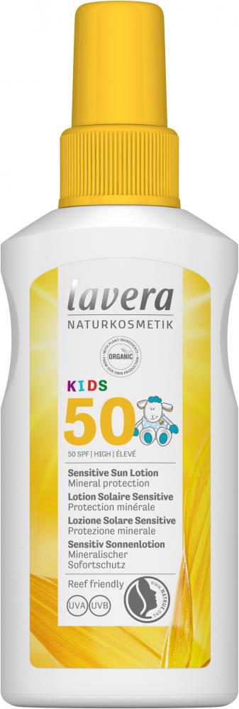Lavera Kids 50SPF Sensitive Sun Lotion 100ml – Nature's Balance