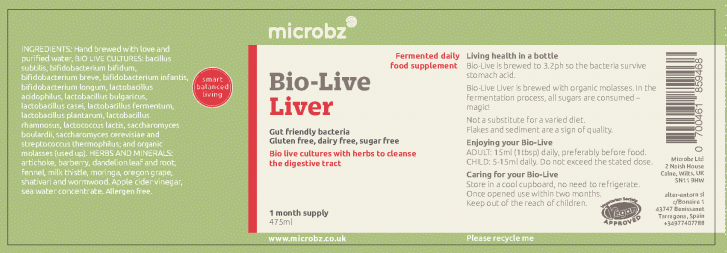 Microbz Bio-Live Liver 475ml – Nature's Balance