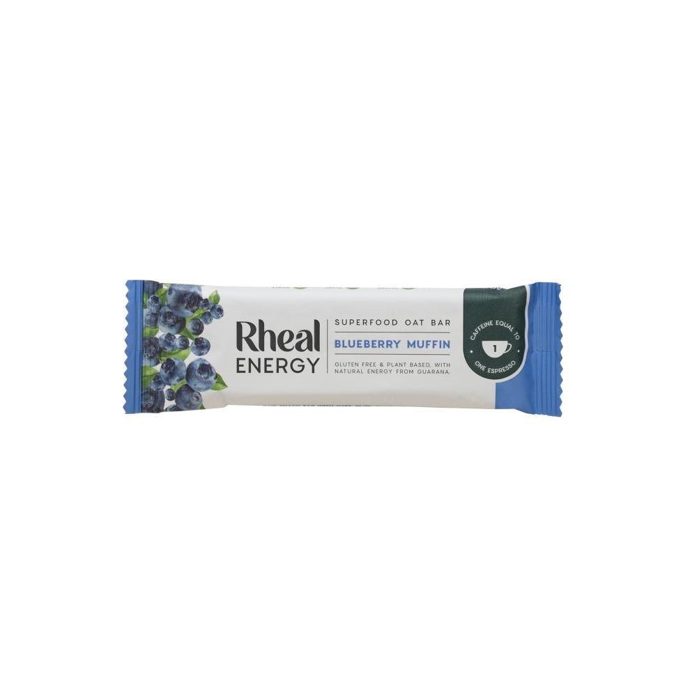 Rheal Energy Energy Superfood Oat Bar Blueberry Muffin 50g SINGLE ...