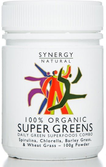 Synergy Natural Super Greens (100% Organic) 100g – Nature's Balance