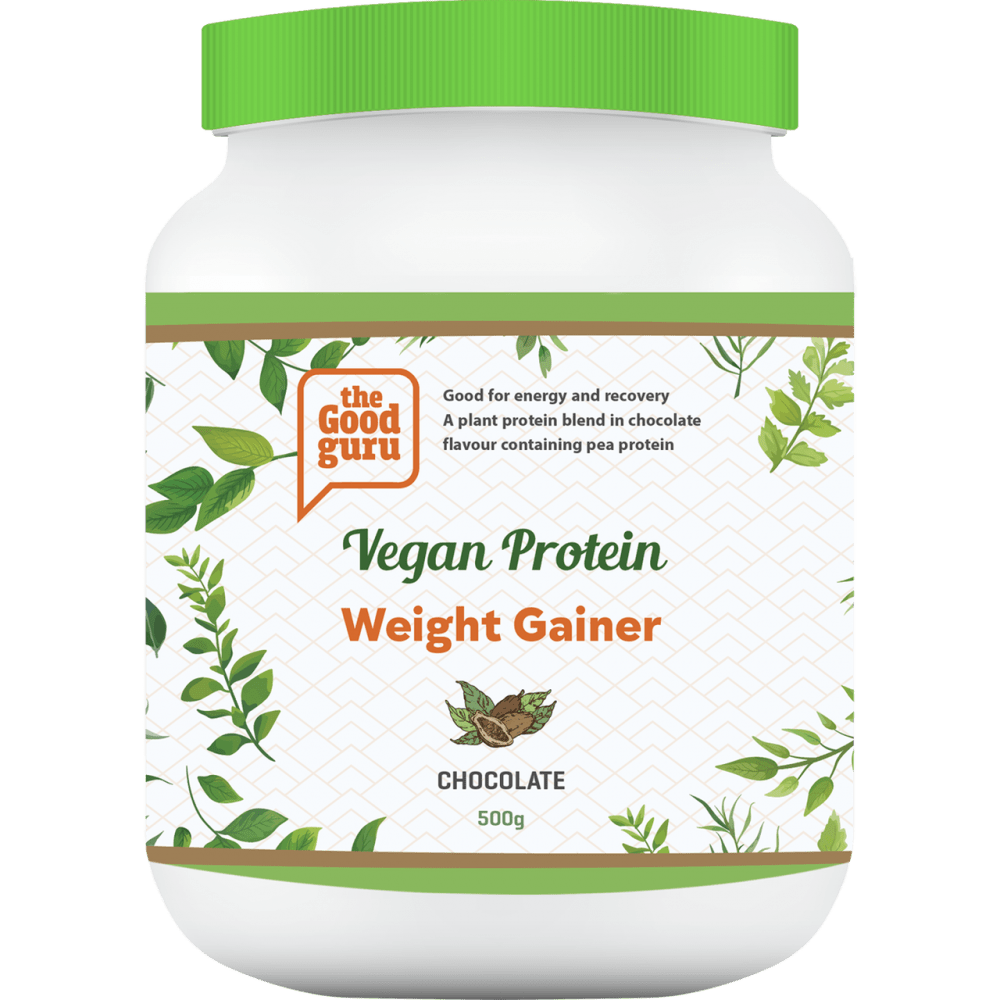 the Good guru Vegan Protein Weight Gainer Chocolate 500g – Nature's Balance