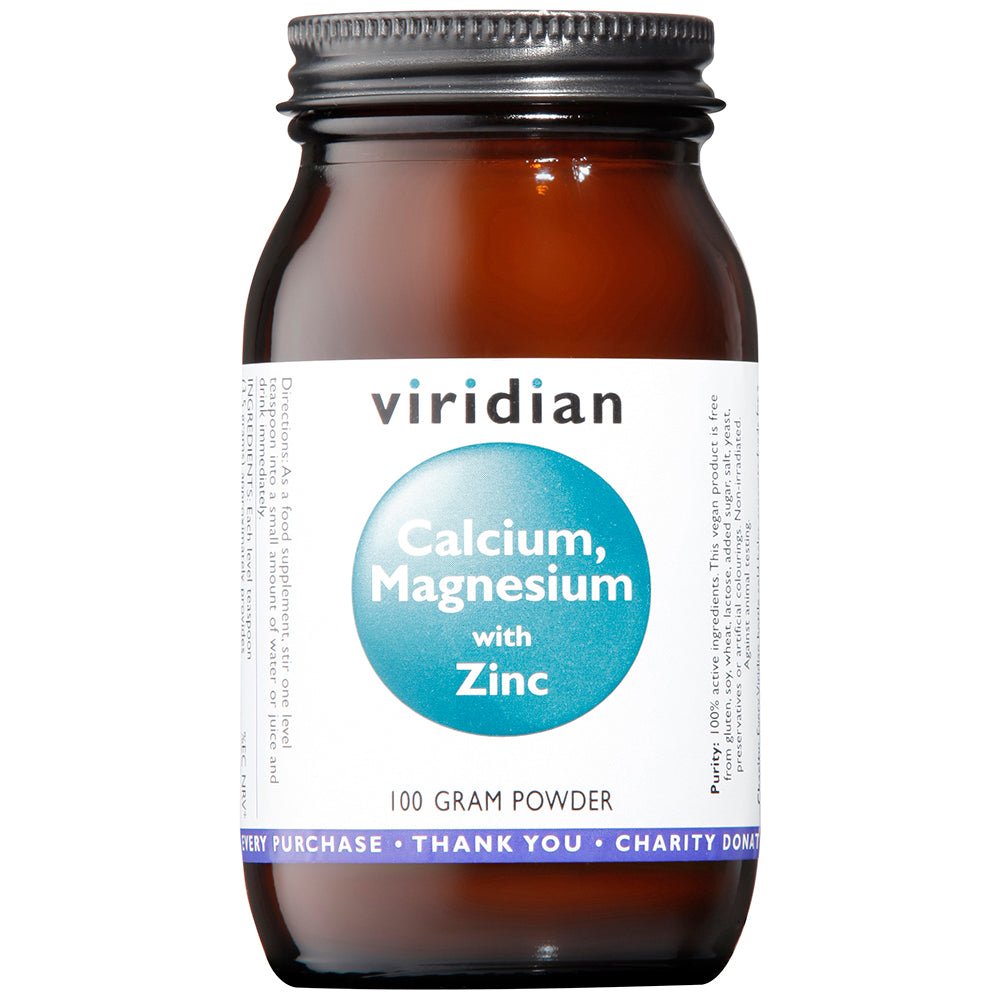 Viridian Calcium Magnesium with Zinc 100g – Nature's Balance